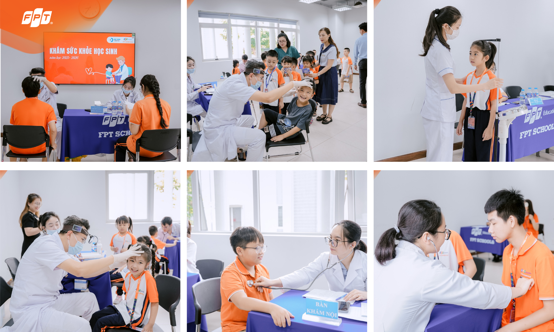 FPT School Thanh Hóa tổ chức khám sức khỏe định kỳ cho học sinh, sẵn ...